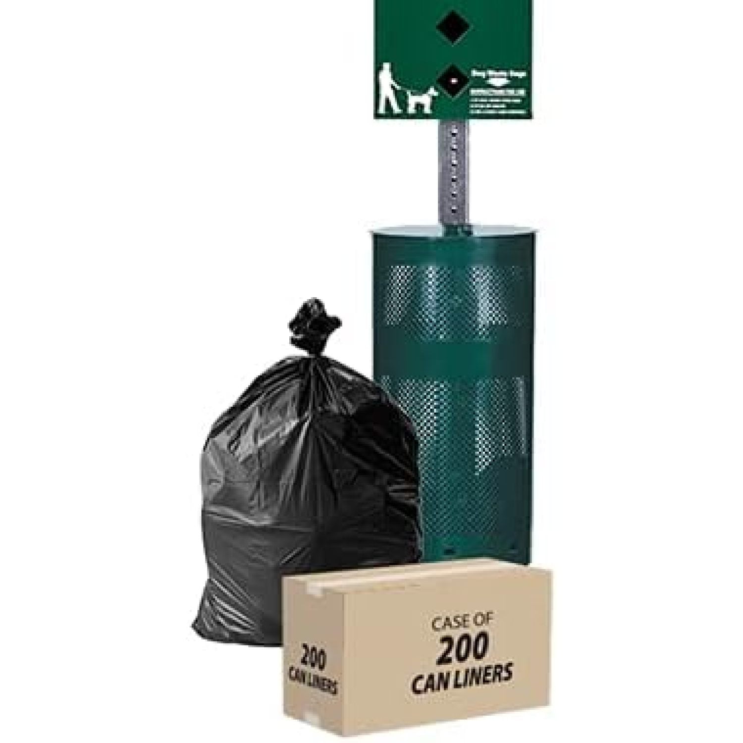 Bilot Dog Waste Can Liners - 200 can liners - Walmart.com