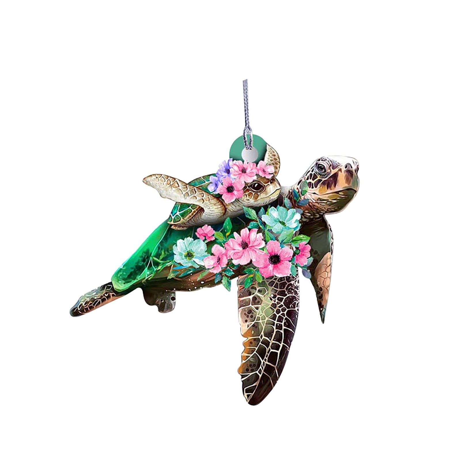 Click here for Yangzheee Sea Turtle Mom With Baby Ornament Cute C... prices