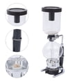 5-Cup Siphon Syphon Coffee Maker, Manual Coffee Maker Tabletop Glass ...