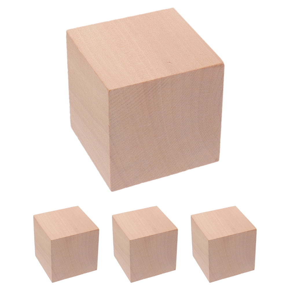 Click here for Homemaxs 4pcs 5cm Square Wooden Craft Cube Blocks... prices