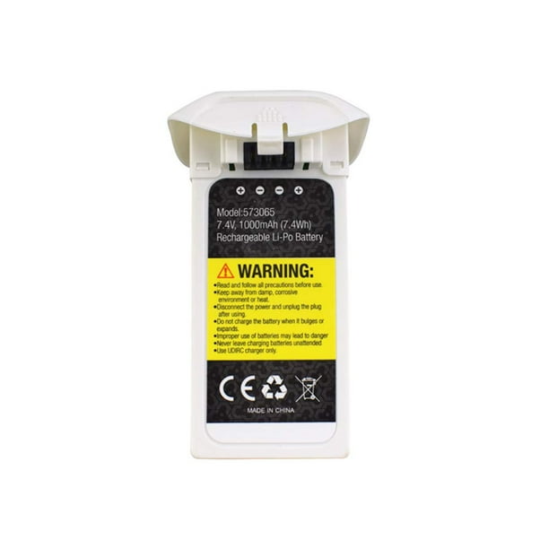 Ourlova 7.4V 1000mah Lithium Lipo Battery Suitable for D58 U88 Drone ...