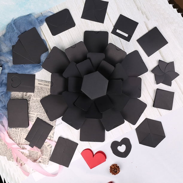 Surprise Photo Album Hexagon Gift Box Anniversary Birthday Christmas ...