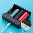 Tizuqe Multi Bay Battery Charging Box For 18650 21700 Batteries Fast ...