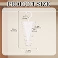 Hanging Purse Organizer, 12 Hooks Triangular Handbag Hanger, Wall ...