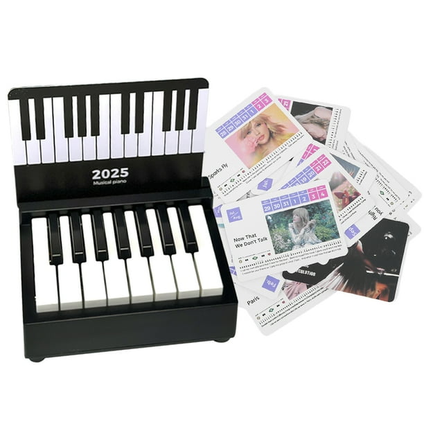 Calendario escritorio para piano Wdftyju Taylor Calendar 2025 | Walmart ...