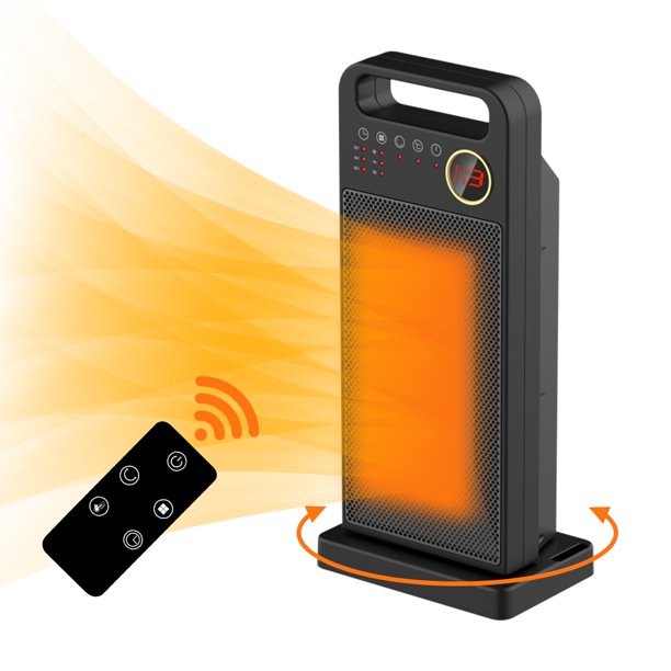 BLUELK Space Heater, Portable Electric Heater 2000W PTC with Thermostat ...