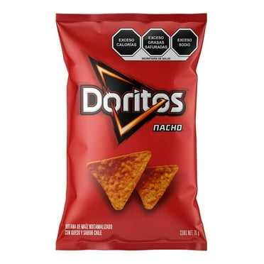 Botana Doritos Nacho con queso sabor chile 335 g | Walmart en línea