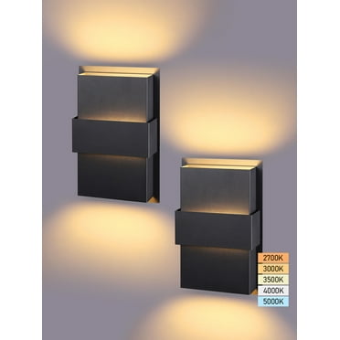 𝗠𝗢𝗗 𝗟𝗜𝗚𝗛𝗧𝗜𝗡𝗚 Haylen | Long Outdoor LED Wall Lights, Dimmable with ...