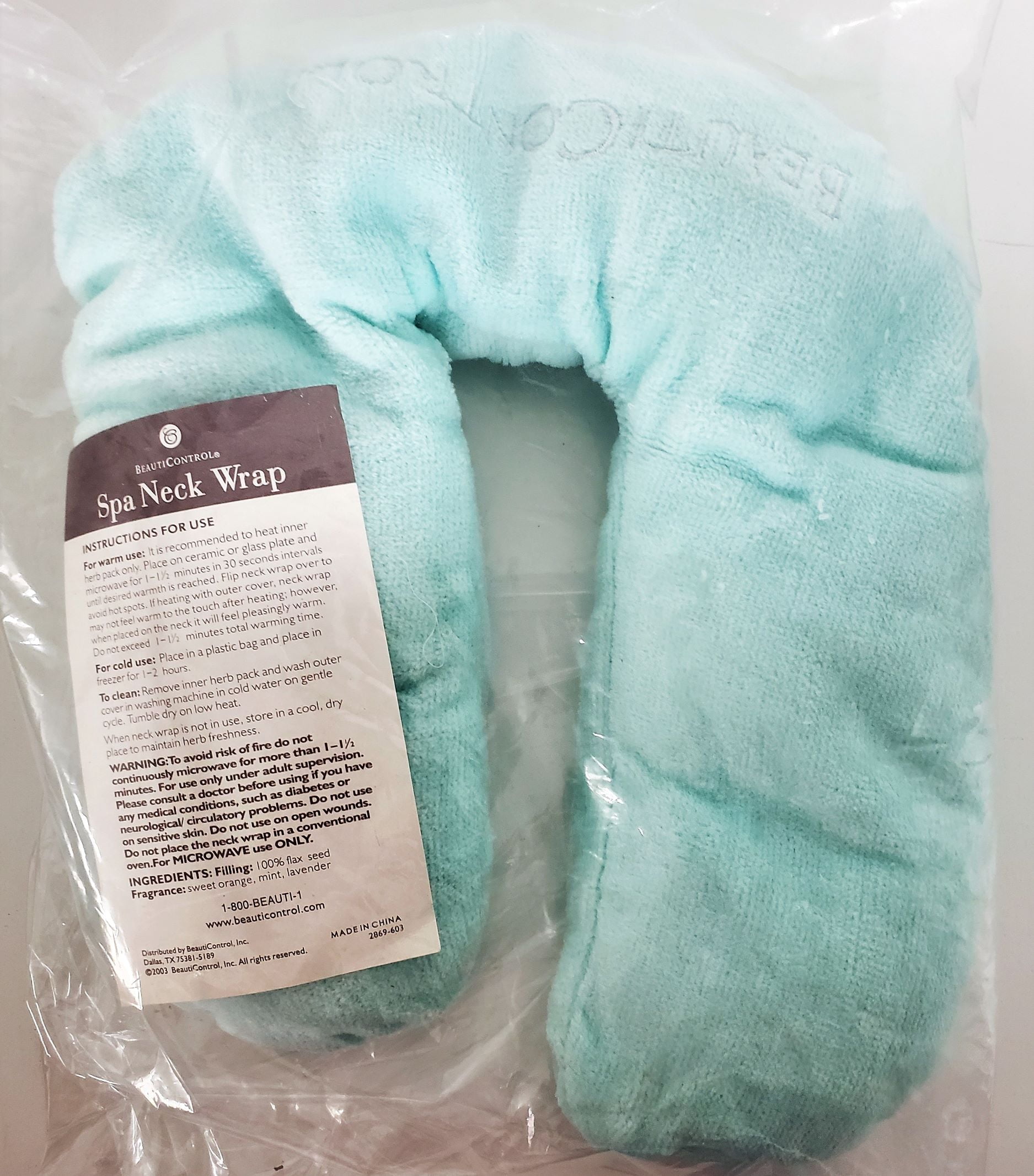 BeautiControl Spa Treatment: Microwavable Calming Heat, Aromatherapy ...