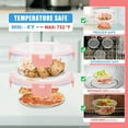LIDUI-12 Pack 13oz Small Glass Food Storage Containers with Lids ...