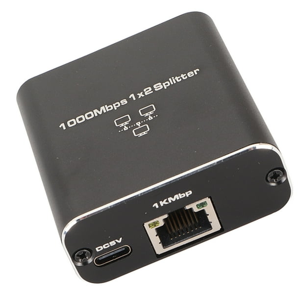 Gigabit Ethernet Splitter Ethernet Splitter RJ45 1 In 2 Out Gigabit ...
