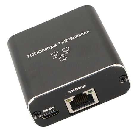 Gigabit Ethernet Splitter Ethernet Splitter RJ45 1 In 2 Out Gigabit ...