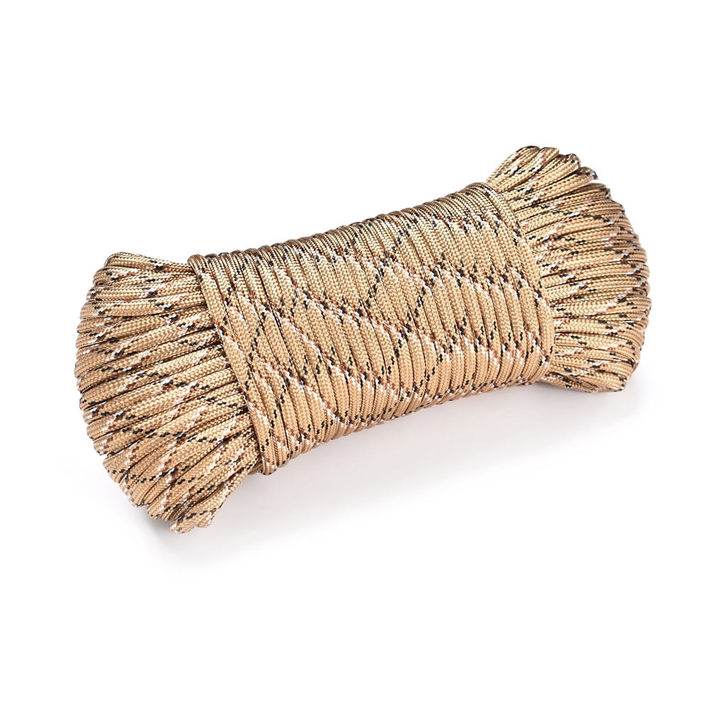 Parachute Cord 100 Feet Genuine Nylon Rope - Walmart.com