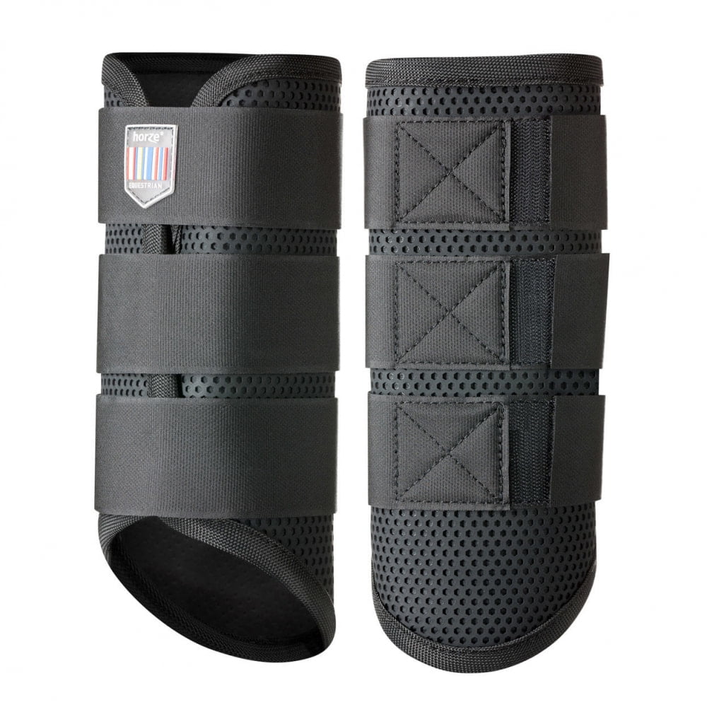 Horze Impact Flexi Strike Guard Boots - Rear - Walmart.com