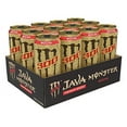 Monster Energy Java 300 Triple Shot Coffee, Robust Coffee and Cream, 15 fl oz, Pack of 12 ...