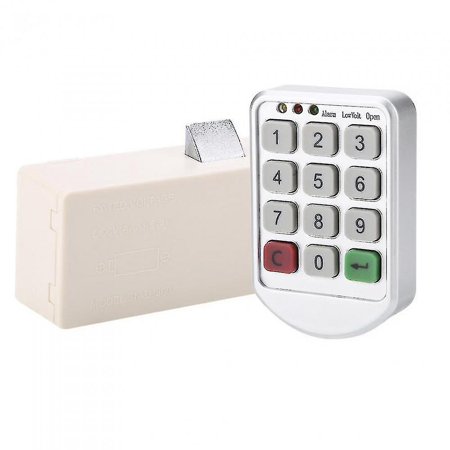 Electronic Intelligent Password Keypad Cabinet Door Code Lock | Walmart ...