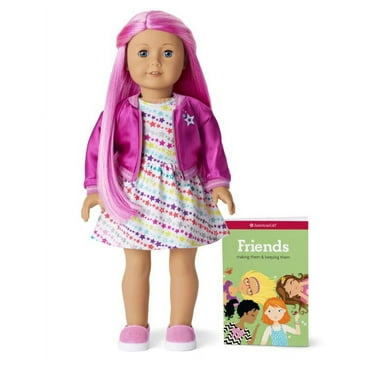 American Girl Doll #88 Pink Blue Hair Blue Eyes Light Skin Truly Me 18 ...