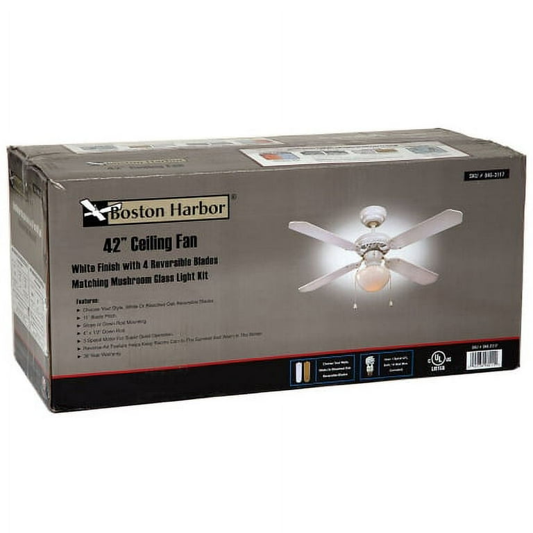 Boston Harbor Outdoor Ceiling Fan