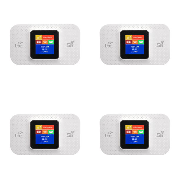 Router 4G Lte WIFI Router Móvil 150Mbps Ranura Para Tarjeta Sim 3650mAh ...