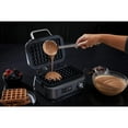 Calphalon Intellicrisp Waffle Maker, Easy Cooking, Nonstick, Dark ...
