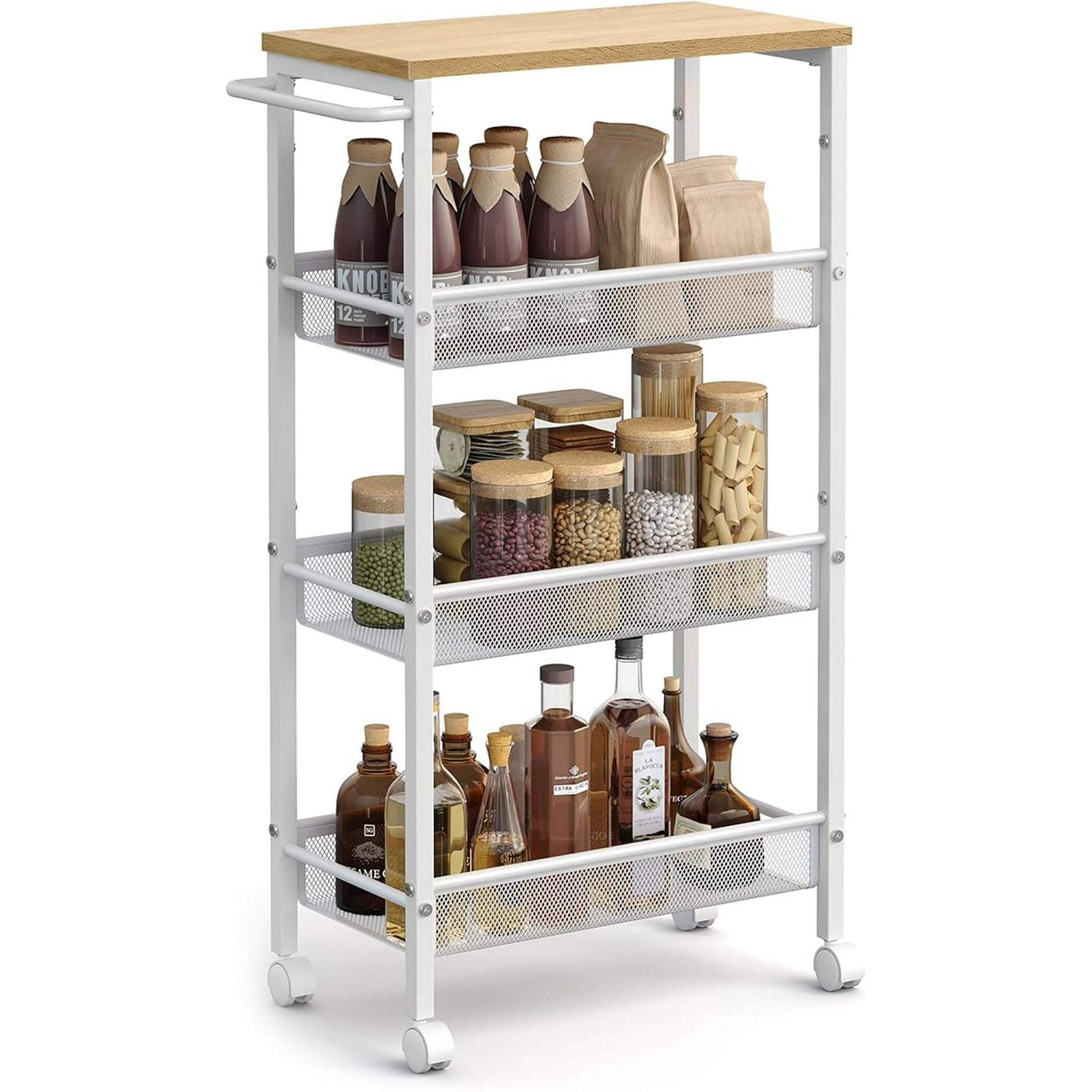 Click here for Songmics Vasagle Slim Rolling Cart  4-Tier Storage... prices
