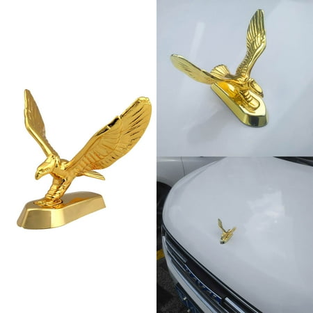 3D Eagle Emblem Stainless Steel Car Decals Waterproof Self-adhesive ...