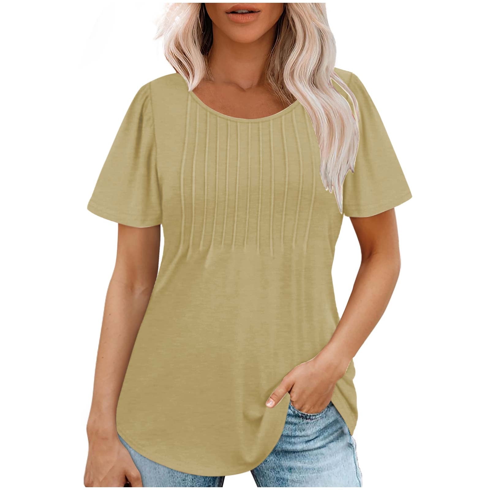 Click here for Charella Summer Short Sleeve Tops Woman Fashion 20... prices