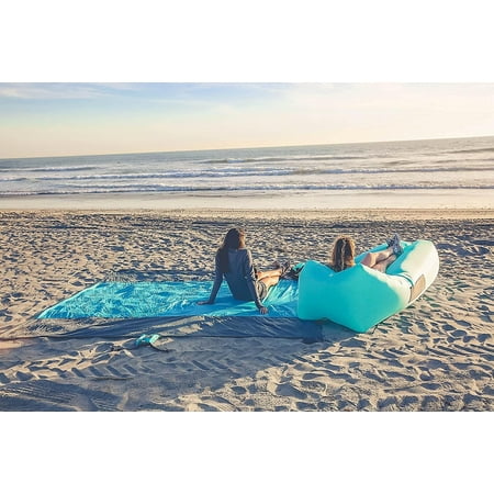 Fast Inflatable Lounger Portable Outdoor Indoor Wind Bed Lounger, Air ...