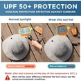 Breathable XL XXL UPF50+ UV Protection Packable Fishing Sun Hats for ...