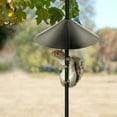 Willstar 16-inch Wrap Around Squirrel Baffle, Black PVC, Protects Bird ...