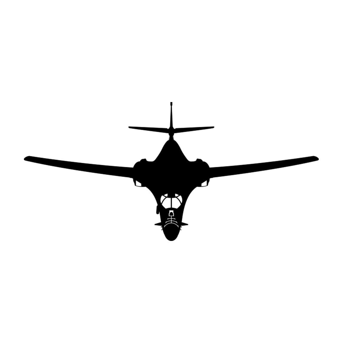 B-1 Lancer Sticker Decal Die Cut - Self Adhesive Vinyl - Weatherproof ...