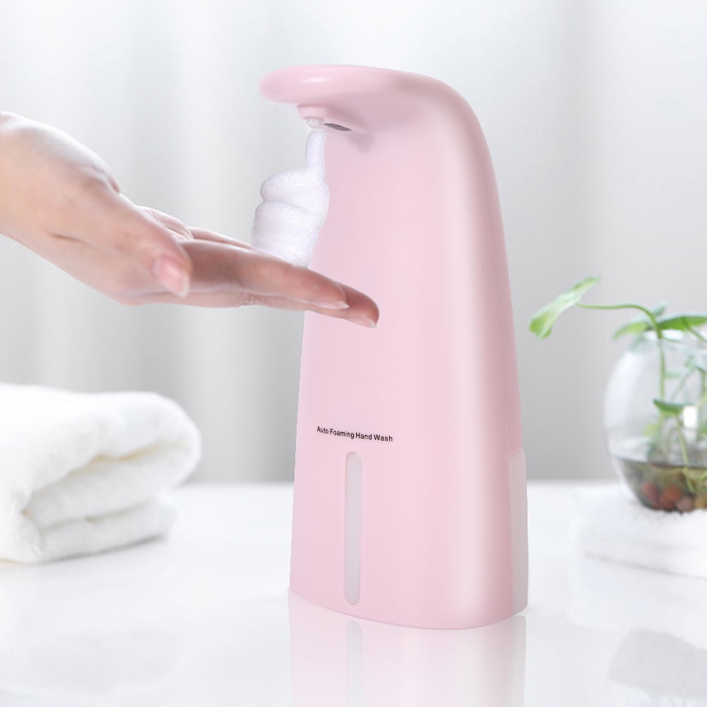 250ml Automatic Foam Soap Dispenser Touchless Foaming Hand Soap Dispenser Battery Operated with ...