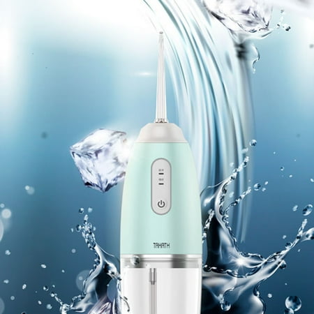 Dental Teeth Flosser Electric Oral Water Irrigator Tooth Cleaner With 4 ...