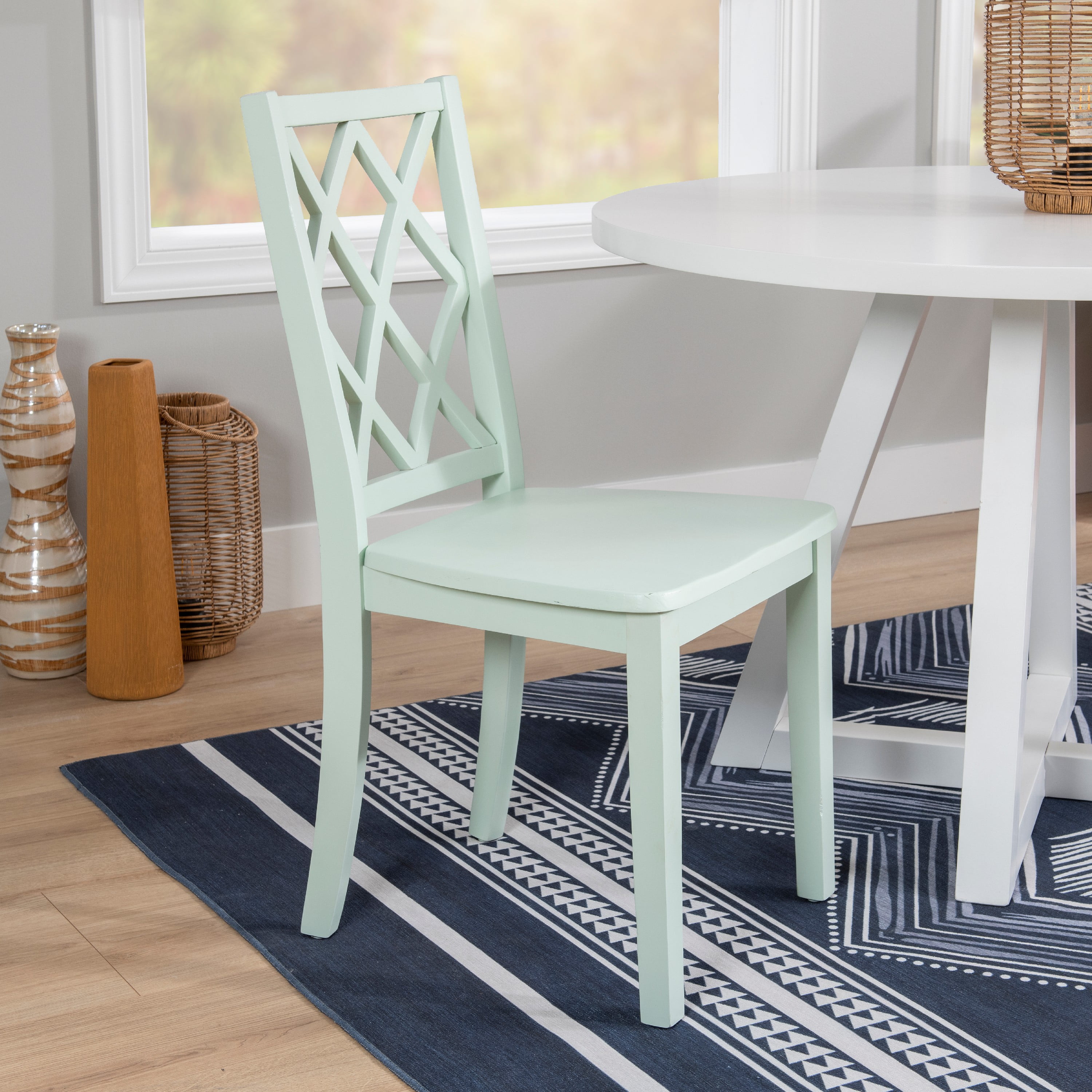 Powell Stacie Dining Chair, Mint Green - Walmart.com