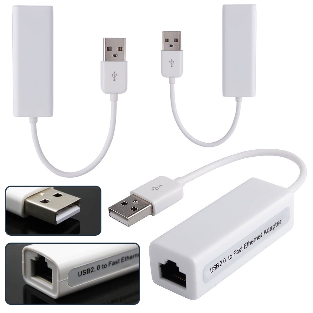 AMERTEER USB to Ethernet Adapter , Foldable USB 2.0 to Ethernet LAN ...