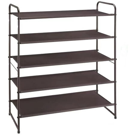 Vontreux 5-Tier Stackable Fabric Shoe Rack, | Walmart Canada