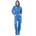 Footed Pajamas Its A Snow Day Adult Hoodie Fleece One Piece Adult
