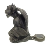 Homestyles Gargiggles Father "Boris" Gargoyle Perched on a Rock with ...