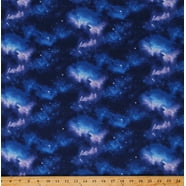 Cotton Outer Space Planets Suns Stars Solar System Galaxy Universe ...