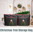 Cevemin Large Christmas Tree Storage Bag with Double Zipper - 48x20x15 ...