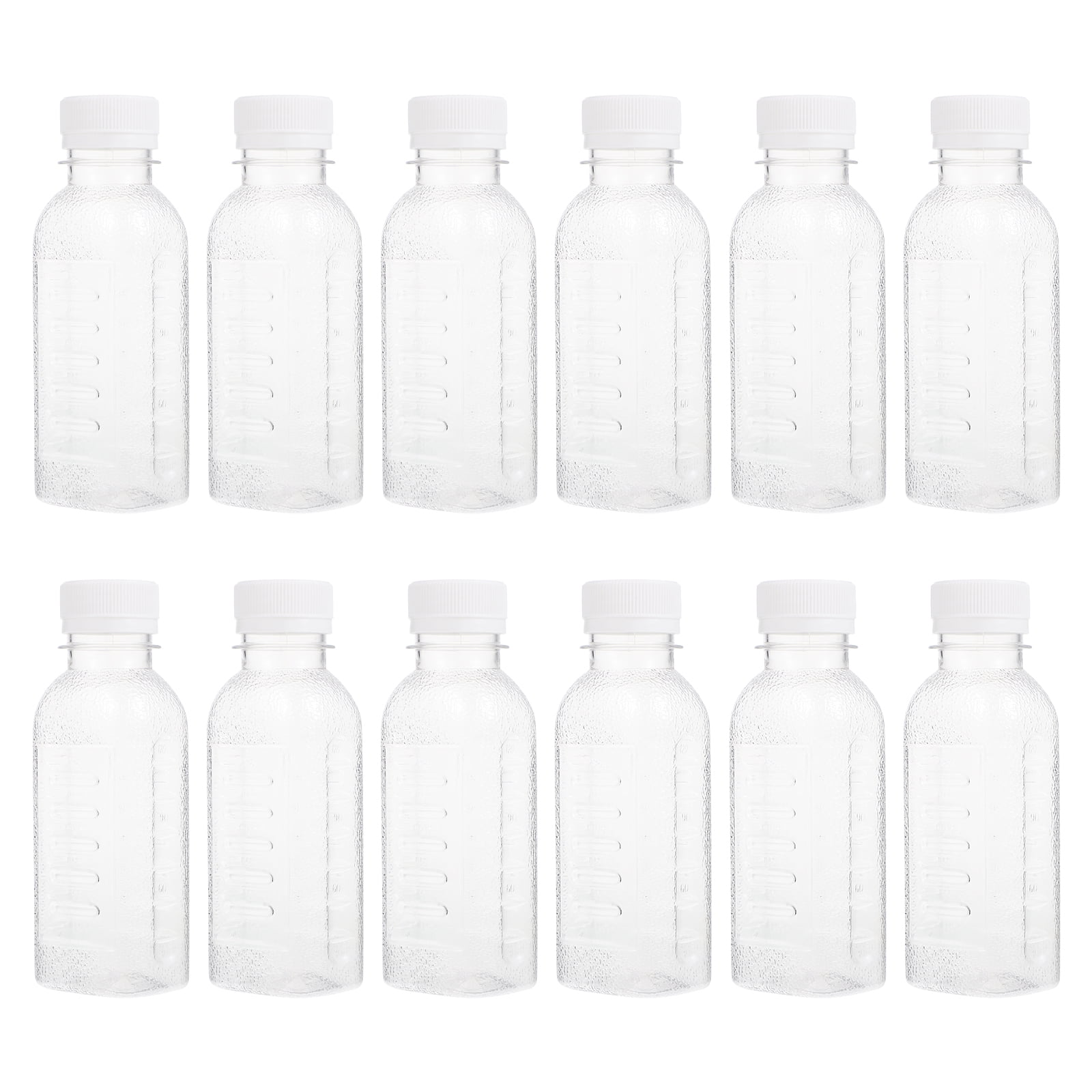12pcs Multipurpose Juice Bottles Beverage Storage Bottles Water ...