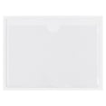 Ageoie Clear Self-Adhesive Pockets, Index Card Pockets with Top Open ...