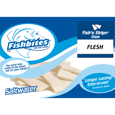 Fishbites EZ Squid Strip Bait Pink/ Green 2 Pack, 151 - Walmart.com