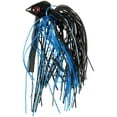 Hart™ Justice Jig™ & Rat-L-Chunk 0.5 oz. Black Blue Pincher Fishing ...