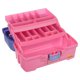 Plano Two Tray Fishing Tackle Box - Model: 6202-92 - Pink/Periwinkle ...