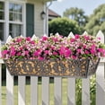 2 Pack 30 Inch Window Boxes Planters Railing Planter Box with ...