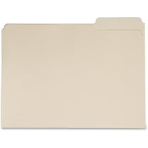 SKILCRAFT 1/3-cut Position-3 Tab Manila File Folders - Walmart.com