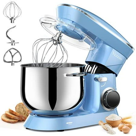 9.5 Qt Stand Mixer, 10-Speed Tilt-Head Food Mixer, Vezzio 660W Kitchen ...