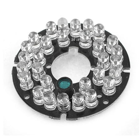 Red 30 LED Infrared Bulbs 60 Degree CCTV Security Camera IR Board ...