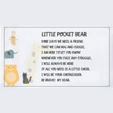 KEINXS Mini Stuffed Bear In A Tin box Little Pocket teddy Bear Gift ...